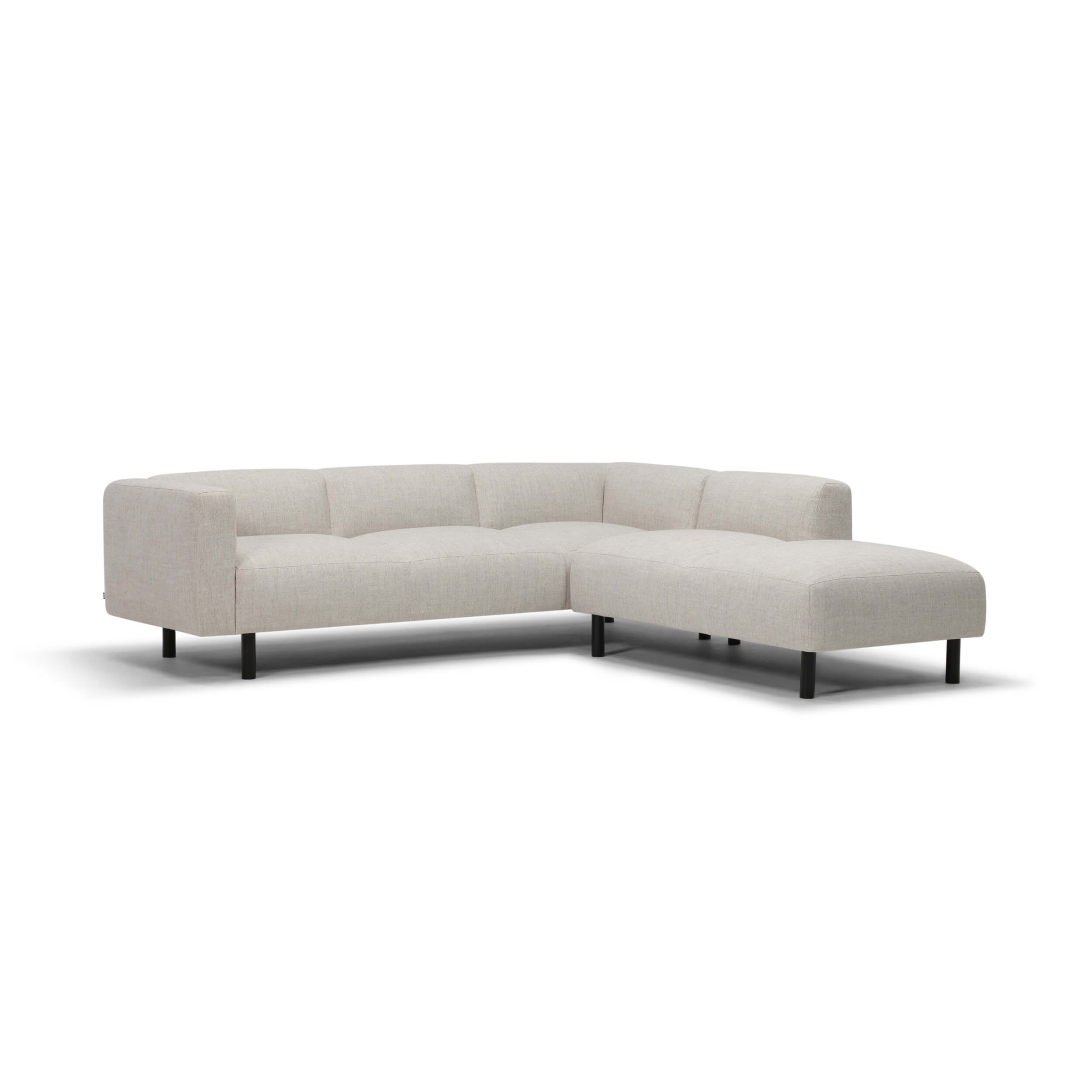 Bonne Club 2-Piece Sectional Sofa with Backless Chaise | EQ3